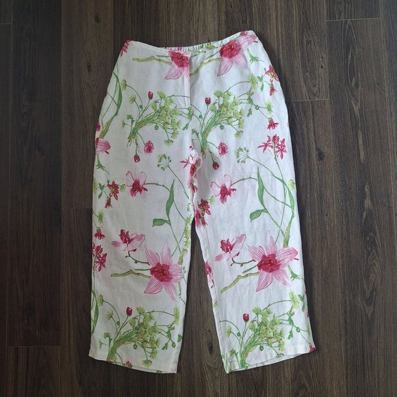 Dandy by Randim | Pants & Jumpsuits | Dandy By Randim Wide Leg Floral 0 ...